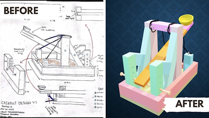 Prompts or sketches into 3d models by Smokayyy | Fiverr