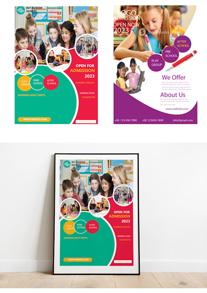 Create professional poster design by Nasrinakter160 | Fiverr