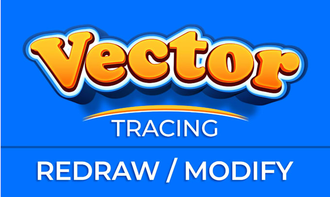 Redraw, vectorize, convert logo to vector, image tracing by Kerolsadel125 | Fiverr