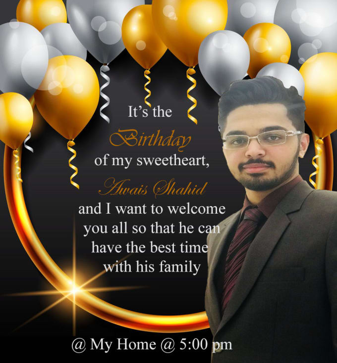 Made Beautiful Customized Digital Invitation Cards By Braineye77 Fiverr