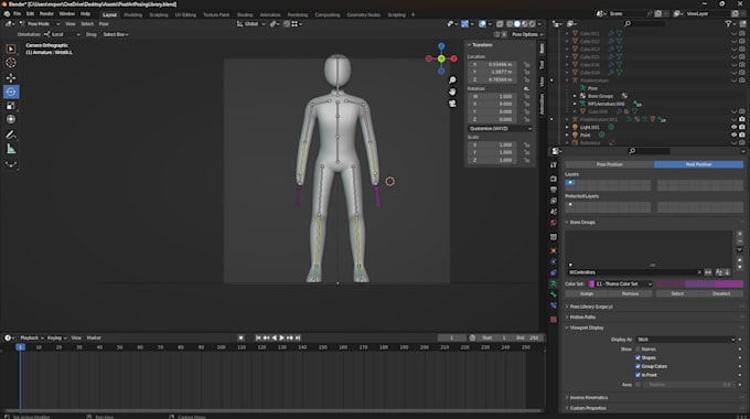 Ik rig your simple or low poly characters by Nico_pons | Fiverr