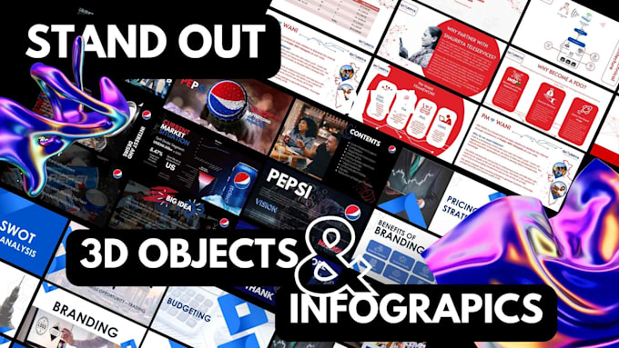 Create stunning presentations with 3d objects and infographics by ...