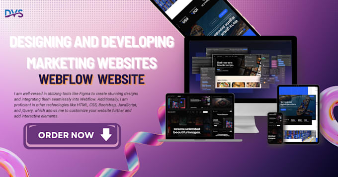 Design or redesign your website with webflow by Logiclink_tech | Fiverr