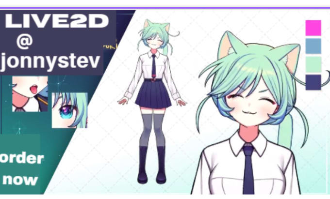 Draw and rig your character using live2d, vtube studio by Jonnystev ... Draw and rig your character using live2d, vtube studio by Jonnystev ...