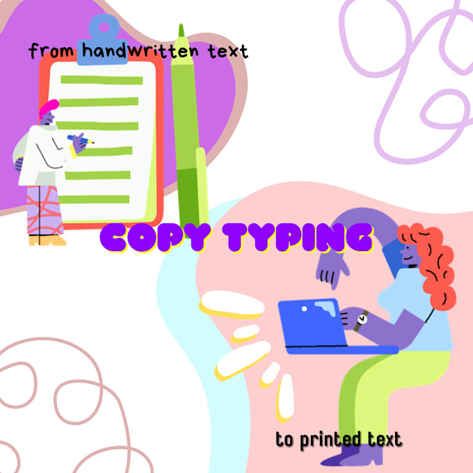 Copy type your written text into a digital format by Beatrice_nf | Fiverr