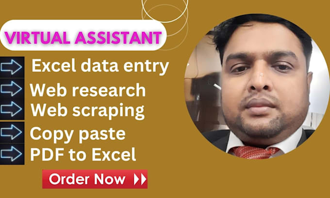 Do your web research, data entry, copy paste work perfectly by Abukauserakond | Fiverr