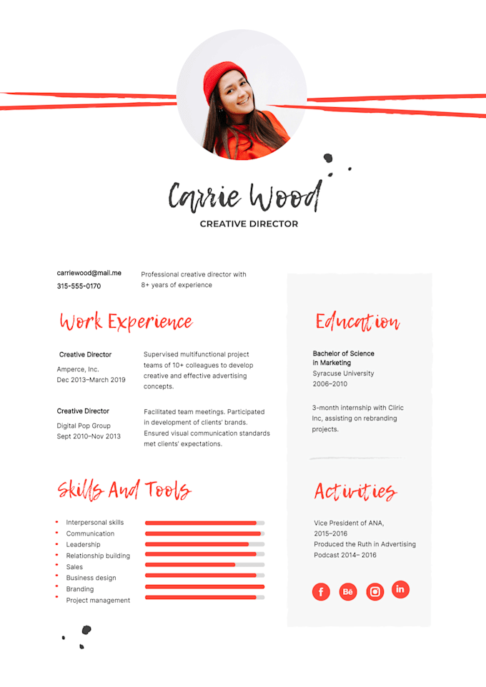 Make the best resume representing you by Mayur_mundankar | Fiverr