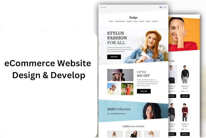 Create ecommerce website using wordpress woocommerce online store by Kiellu_bowitz | Fiverr