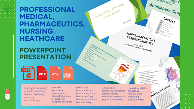 Create a unique professional medical,pharmaceutical powerpoint presentation by Fahmina45 | Fiverr