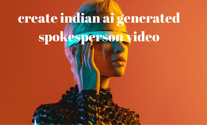 Create indian ai generated spokesperson video by Moherthy | Fiverr Create indian ai generated spokesperson video by Moherthy | Fiverr