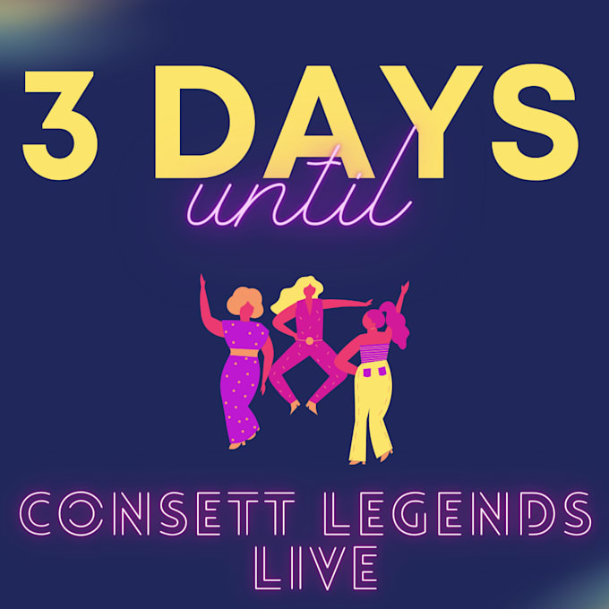 Create countdown art for your event by Jeanaynay | Fiverr