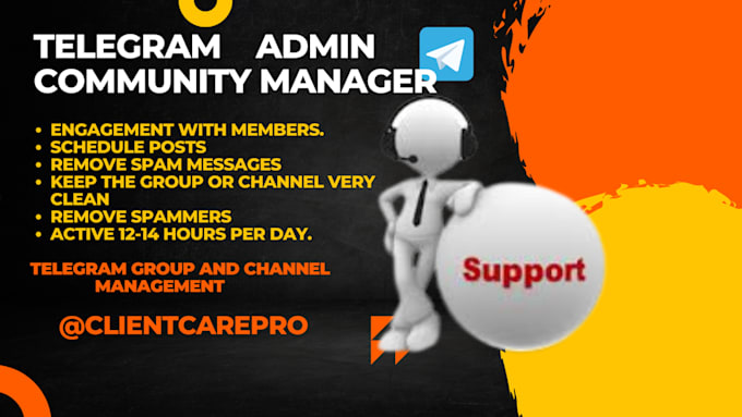 Be your experienced telegram community admin, meme coin mod by ...