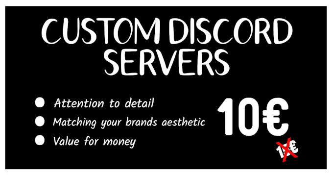 Customize your discord server and make it look professional by Giorgos ...