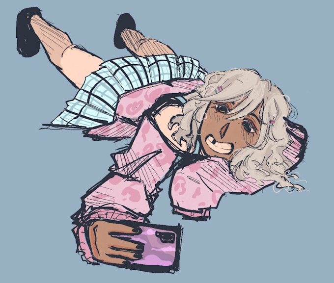 Draw your characters or game avatars by Cosmos_chaos | Fiverr