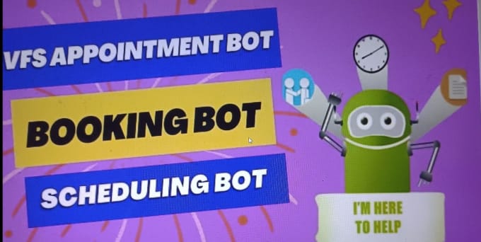 Build Vfs Appointment Bot Visa Booking Bot Bls Appointment Bot By 4693