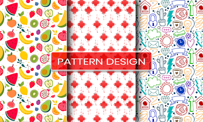 Create a repeat vector brand pattern design by Earth_shohag | Fiverr