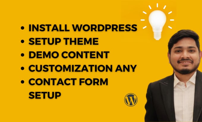 Install wordpress, setup theme, demo content, customization by Sadman ... Install wordpress, setup theme, demo content, customization by Sadman ...