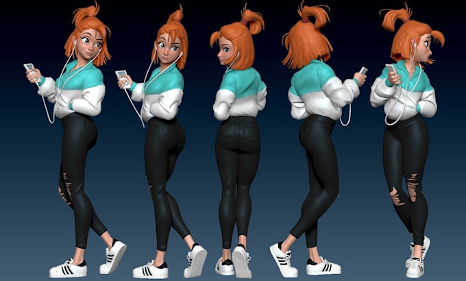 Design 2d character for your animation and game by Jerome_artist12 | Fiverr