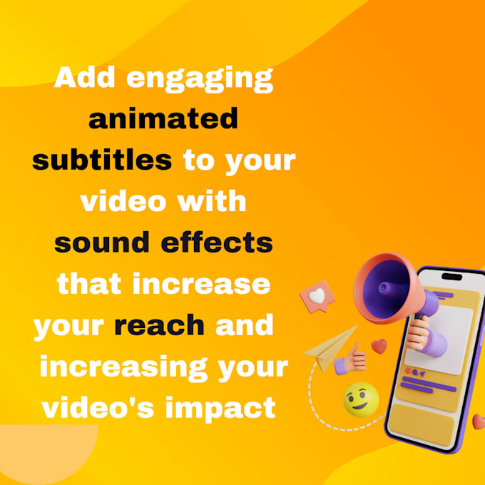 Add engaging animated subtitles to your video with sound effects by ...