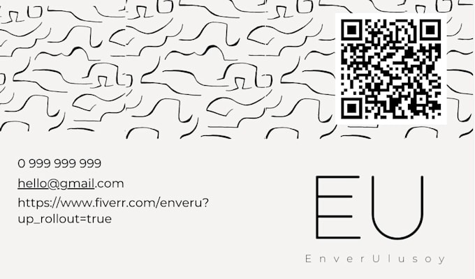 Qr code for you by Enveru | Fiverr