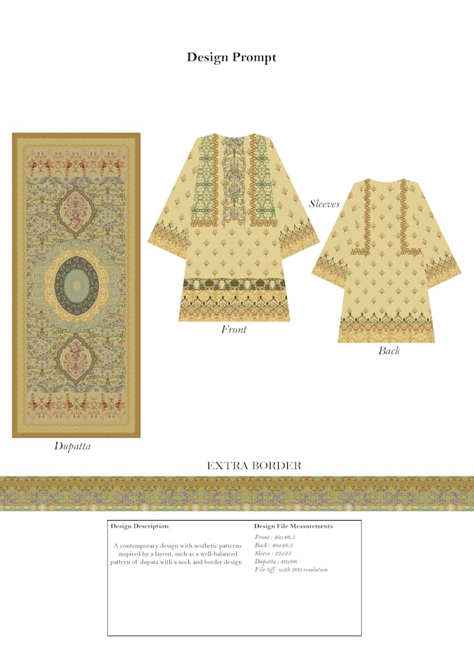 Design well composed full outfit by Soomrozehra | Fiverr