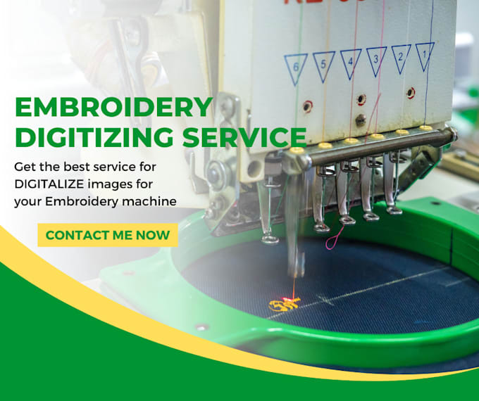 Do image digitization service for embroidery machines by Dafearma | Fiverr