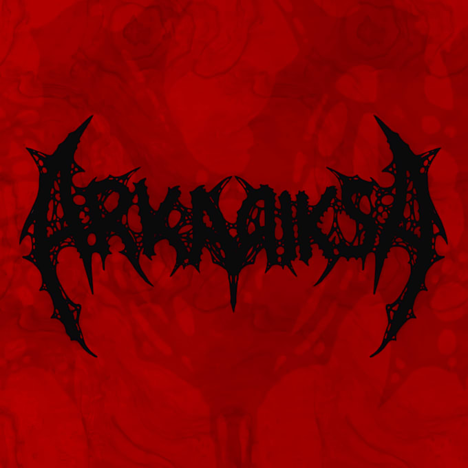 Create death metal typography logo designs by Arkariksa | Fiverr