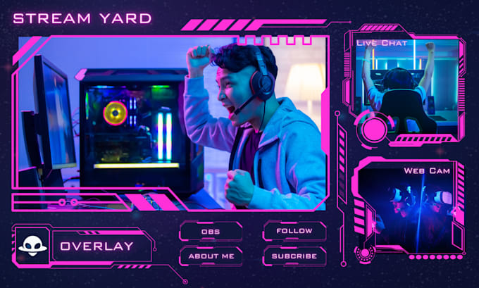 Fully setup your streamlabs, streamyard for youtube podcast by Mayowa27 ...