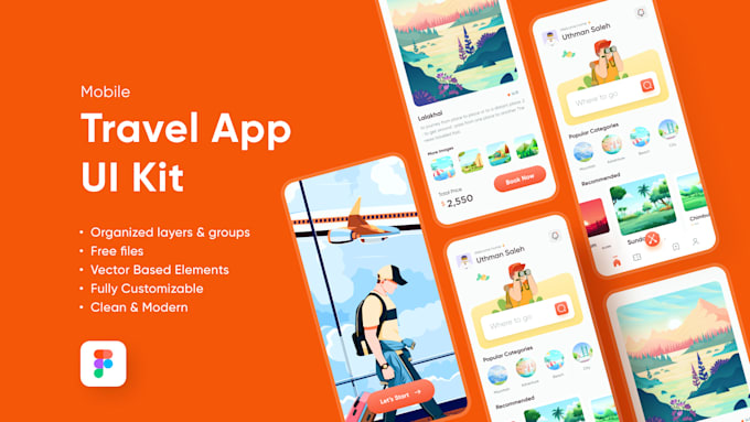 Do ui ux design, website, mobile app ui ux design by Umar_farooque5 | Fiverr