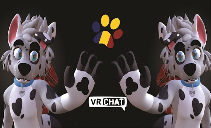 Do vrchat avatars, furry avatar, fursona, nsfw, 3d model for vtube ...