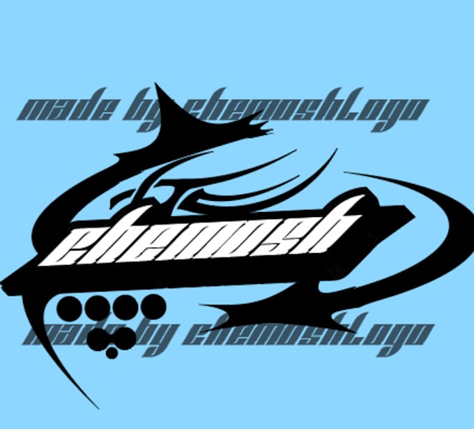 Make you a custom y2k logo with your name by Chemoshlogos | Fiverr