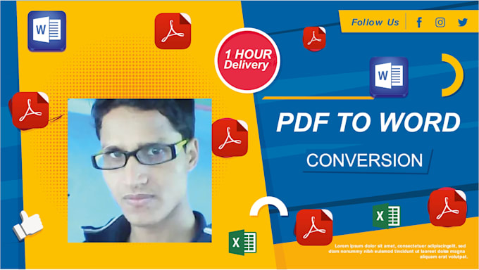 Do Pdf To Word Handwriting To Word Convert Scan Pdf To Excel By Mushirmisbahi Fiverr