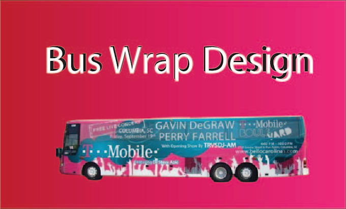 Create wrap design for your bus, truck and car by Zarakhan737 | Fiverr