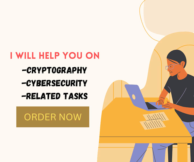 Do cryptography, cybersecurity and network security tasks within 48hrs by Sharon_marcus | Fiverr