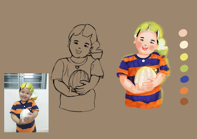 Illustrator,character design, illustrator,character design, by Nngtho ...