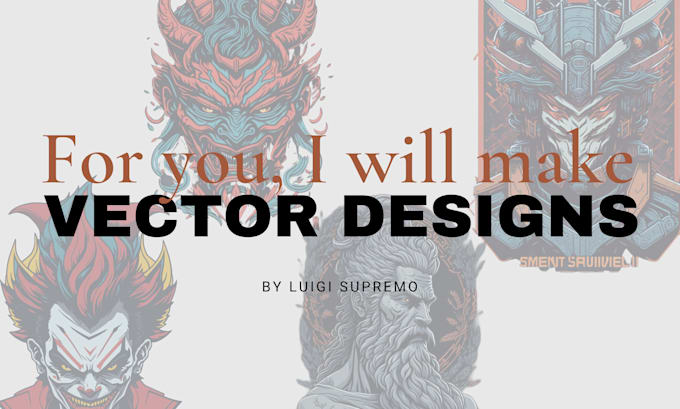 Make budget vector art for tshirt designs by Luigi_supremo | Fiverr