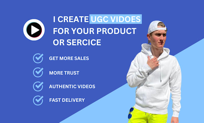 Be your male ugc creator for any kind of product by David_kane | Fiverr