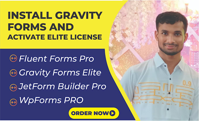 Install gravity form, ninja form, contact form 7, and wpform by Hobaib786 | Fiverr