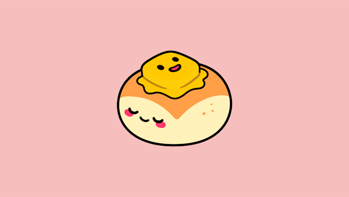 Create cute animated gif and custom logo animation by Chyndiaugustien ...