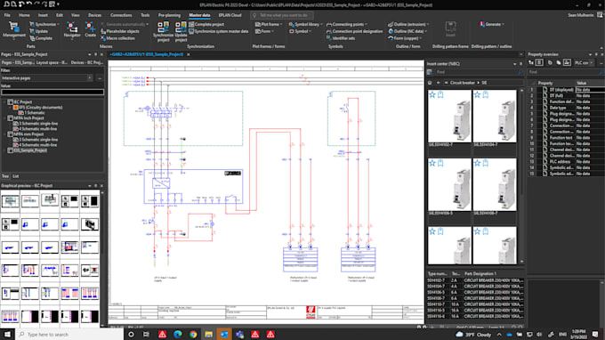 Design or create electrical schematics in eplan by Ruben6526 | Fiverr