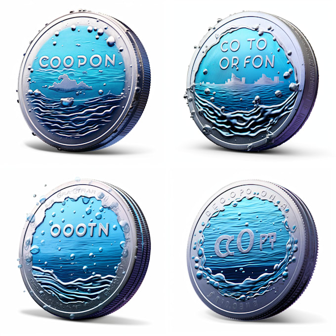 Design your concept crypto coin by Aburlo | Fiverr