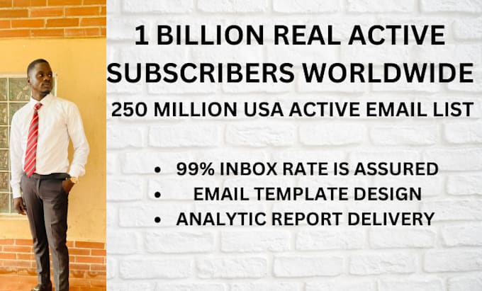 Send 800 million bulk email blast, email marketing campaign to inbox ...