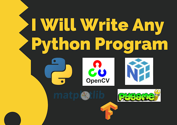Craft A Python Program Just For You By Furqan322003 Fiverr