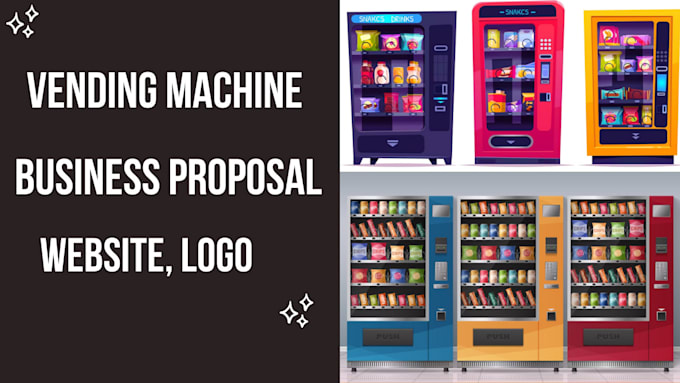 Vending machine business proposal and location agreement, website, logo ...