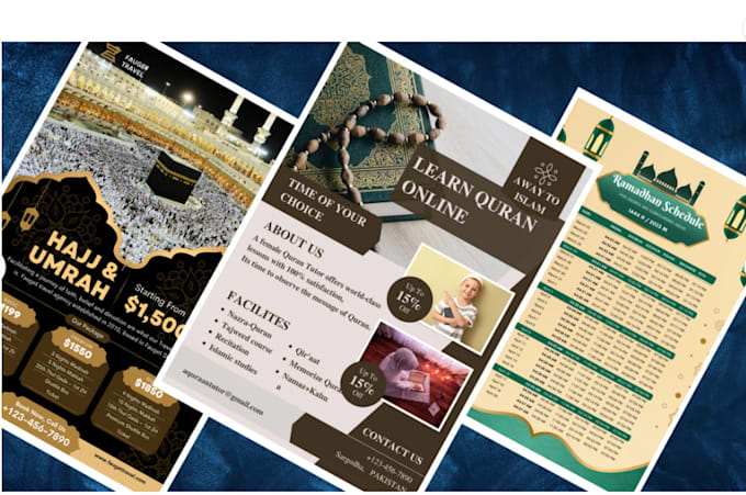 Eyecatching islamic ads, calender, and ads design services by ...