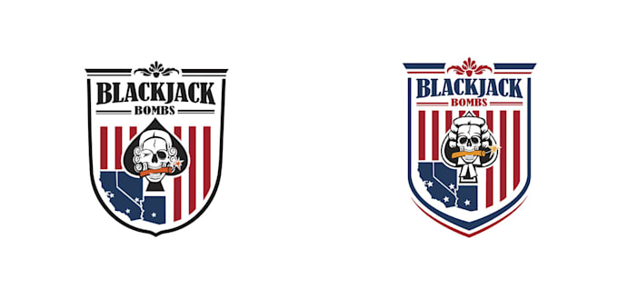 Do emblem pictorial monogram custom modern business logo design and ...