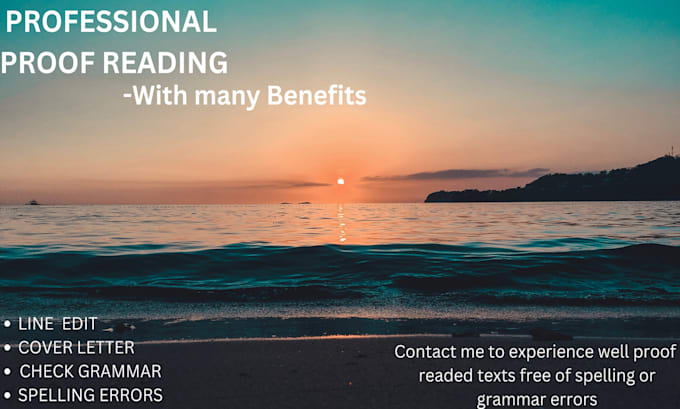 Do amazing professional proofreading by Xerror_ | Fiverr