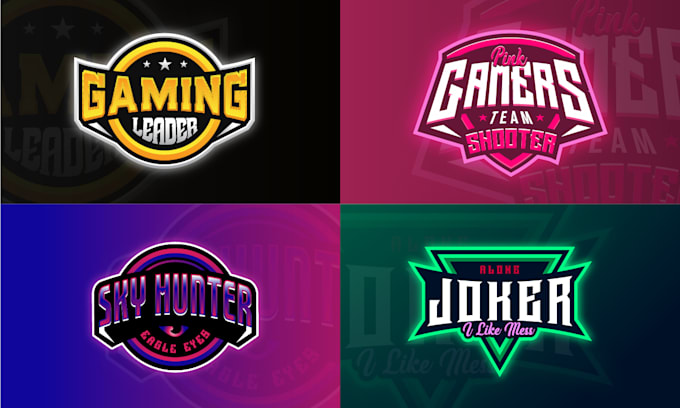 Design text logo for esports, gaming, youtube, twitch by ...