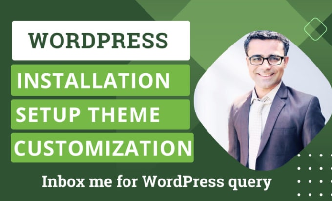 Install Wordpress Setup Theme Do Customization By Yousif Web Fiverr