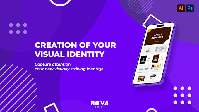 Design your professional visual identity by N0va_design | Fiverr